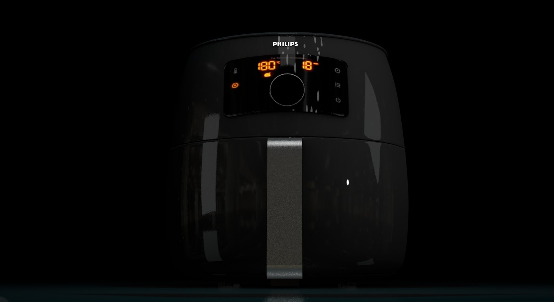 3D Philips And Tefal Air Fryer Collection - Realistic 3D Models For Product Visualization ...