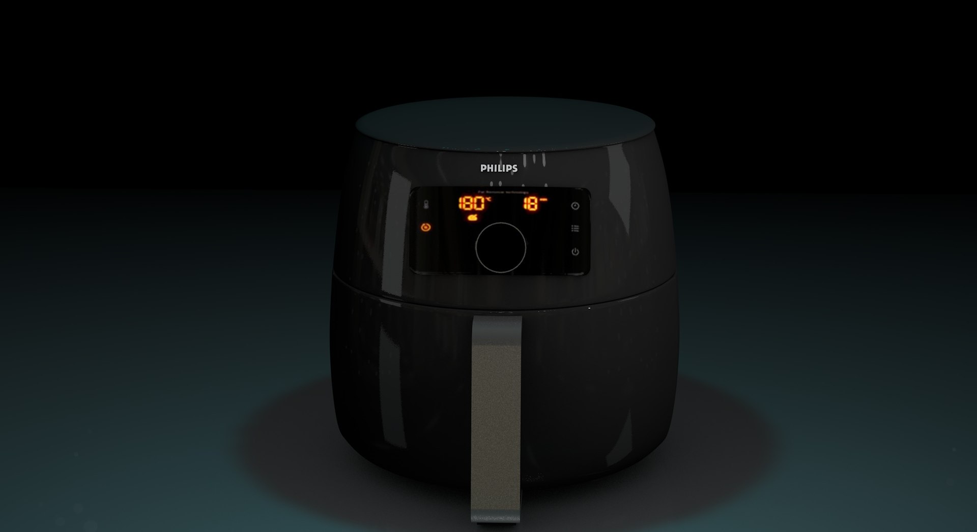 3D Philips And Tefal Air Fryer Collection - Realistic 3D Models For Product Visualization ...