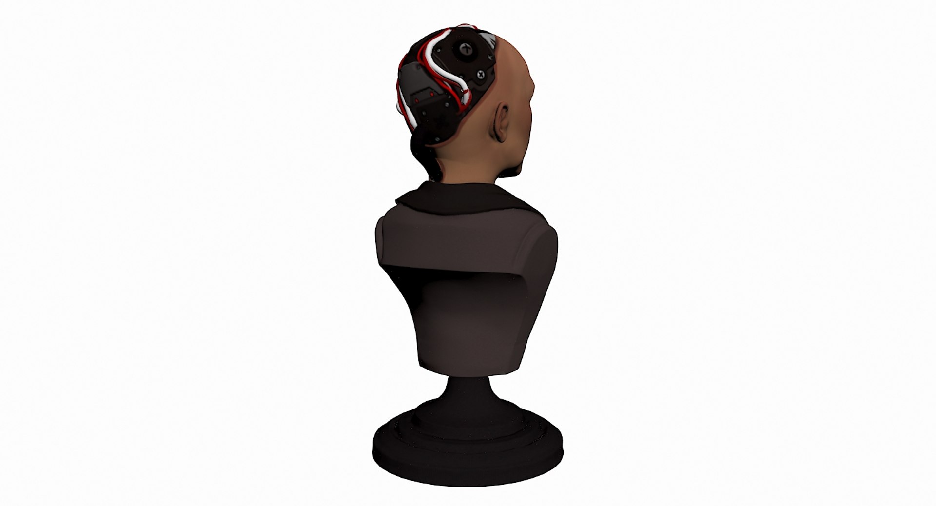 Robot Bust 3D Model - TurboSquid 1400168