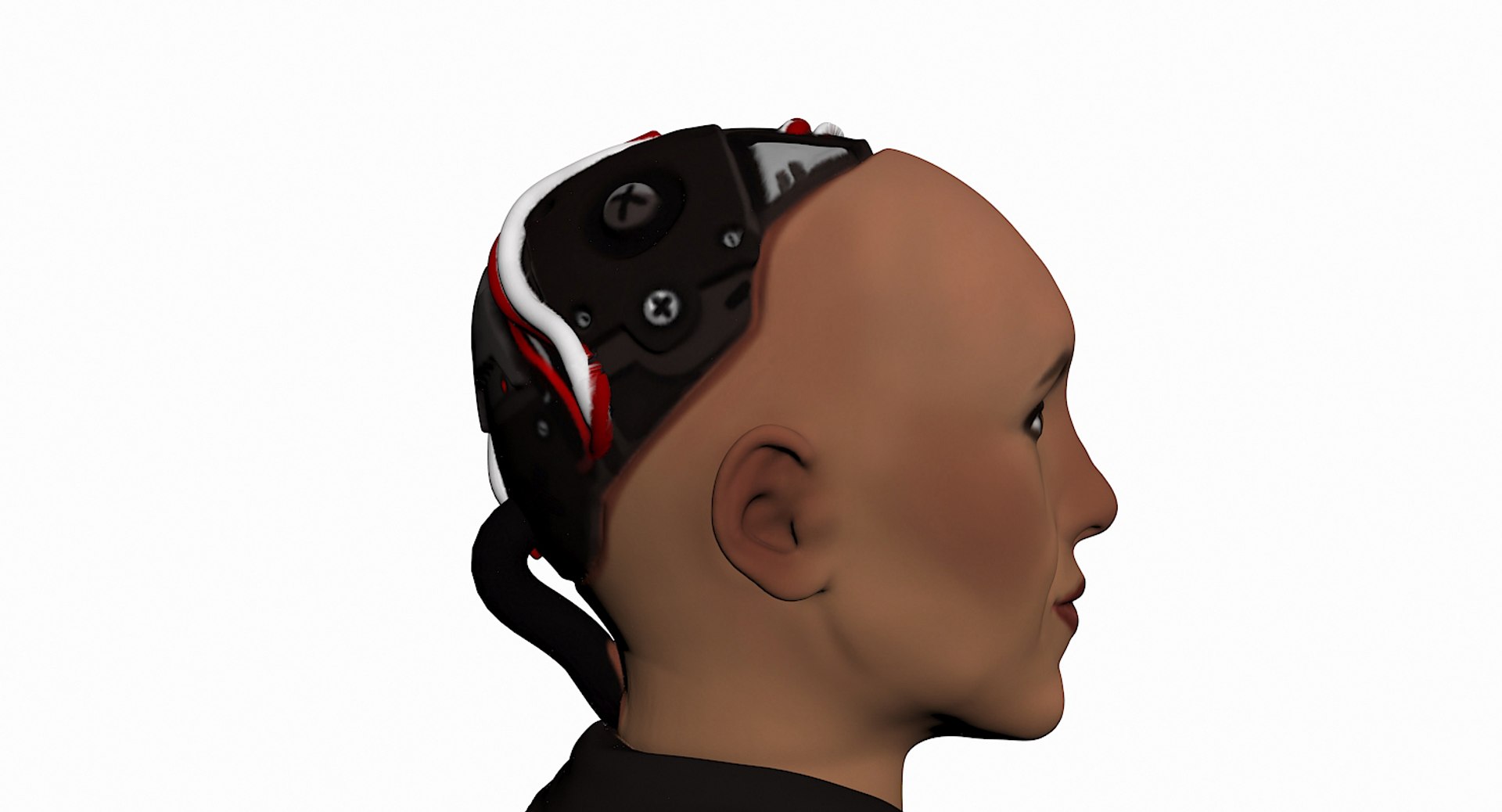 Robot Bust 3D Model - TurboSquid 1400168