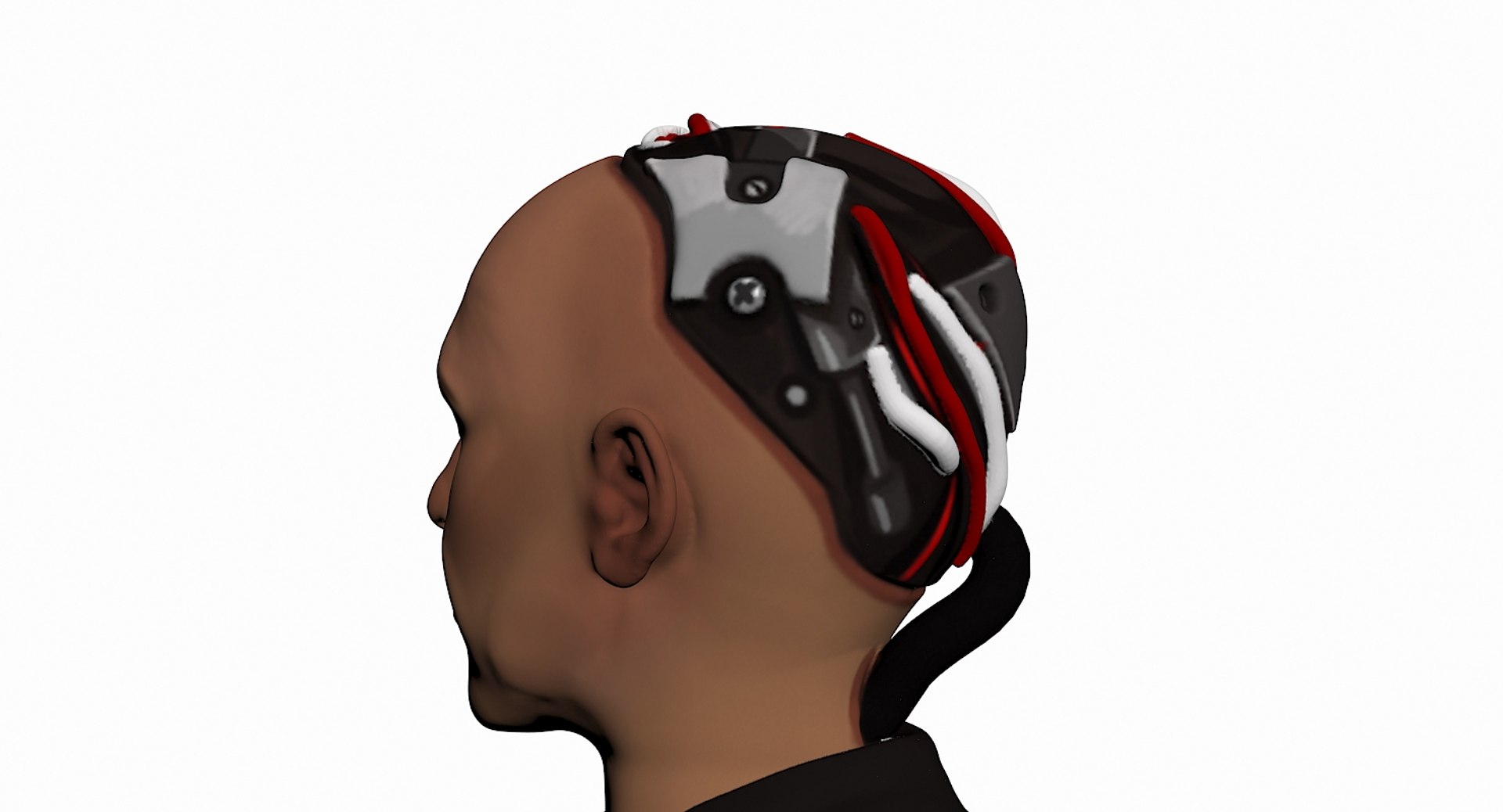 Robot Bust 3D Model - TurboSquid 1400168