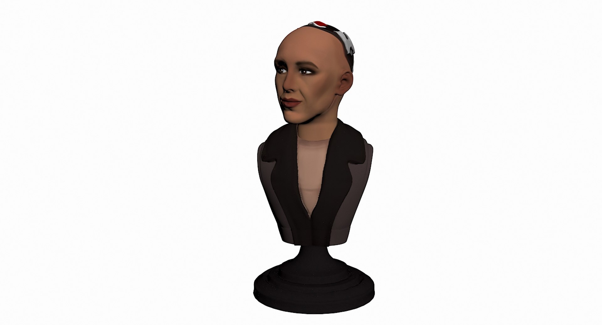 Robot Bust 3D Model - TurboSquid 1400168