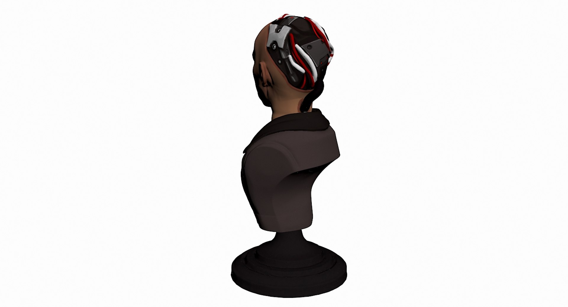 Robot Bust 3D Model - TurboSquid 1400168