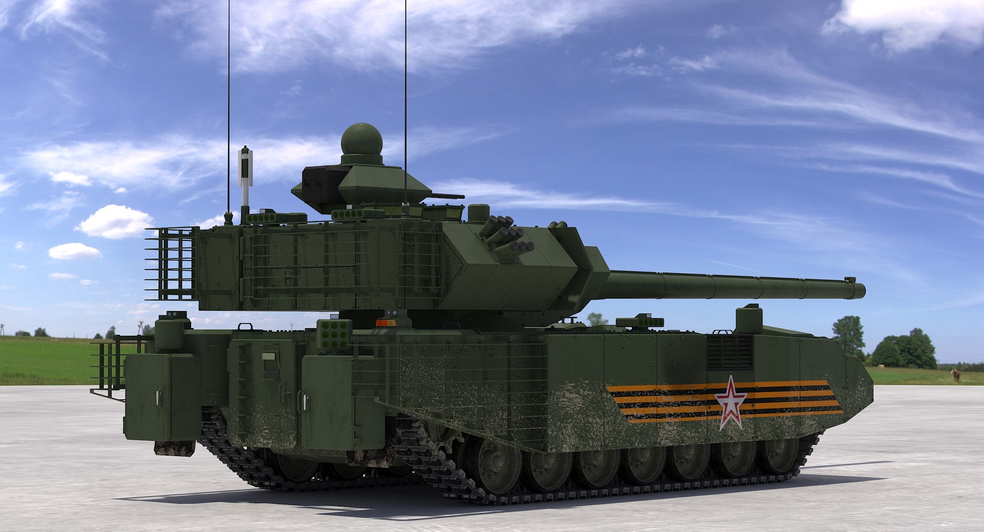 3D t-100 object-189 tank model - TurboSquid 1187881