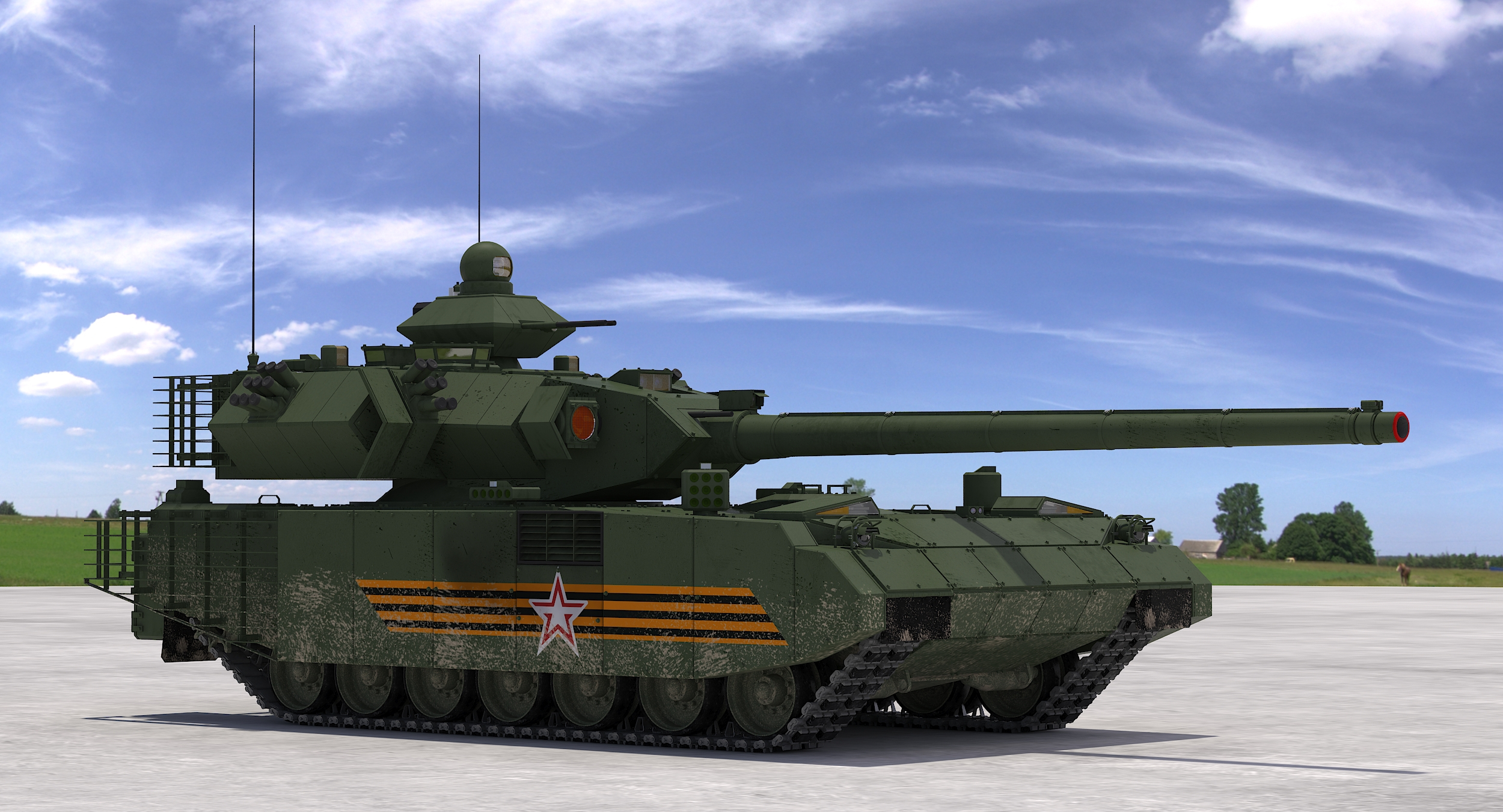 3D t-100 object-189 tank model - TurboSquid 1187881