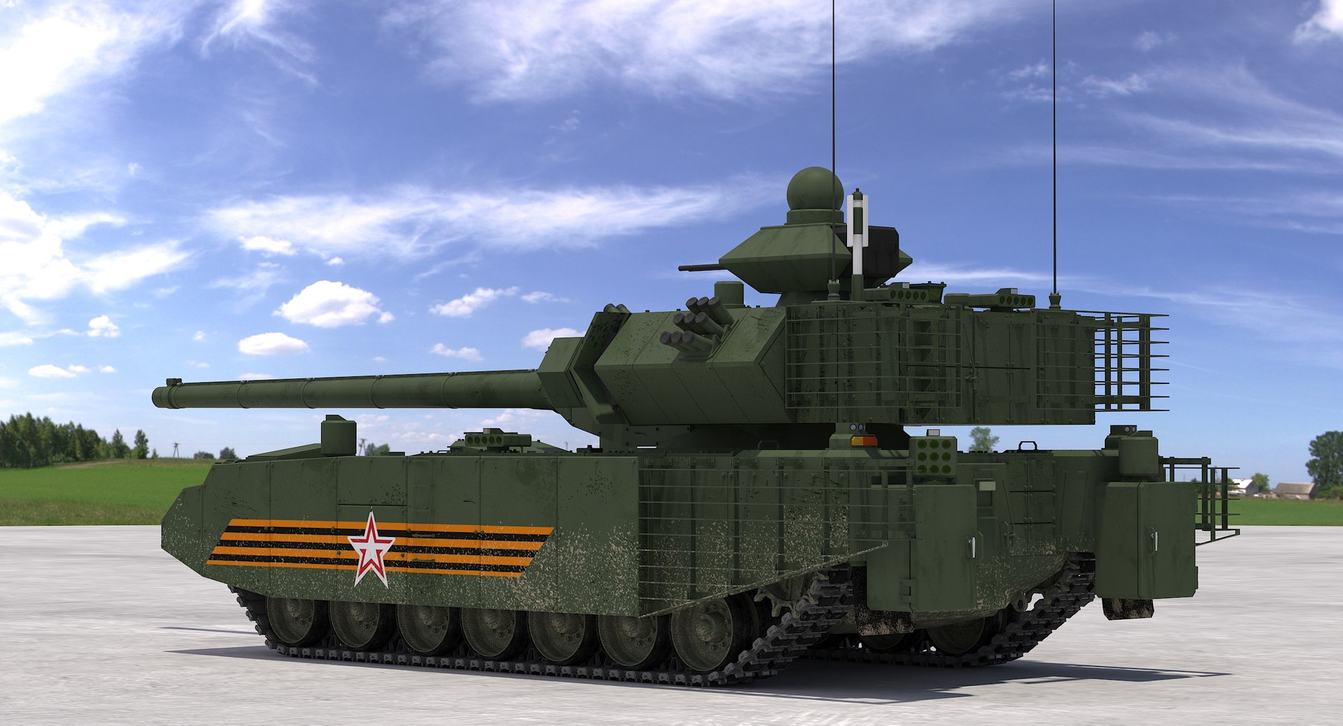 3D t-100 object-189 tank model - TurboSquid 1187881