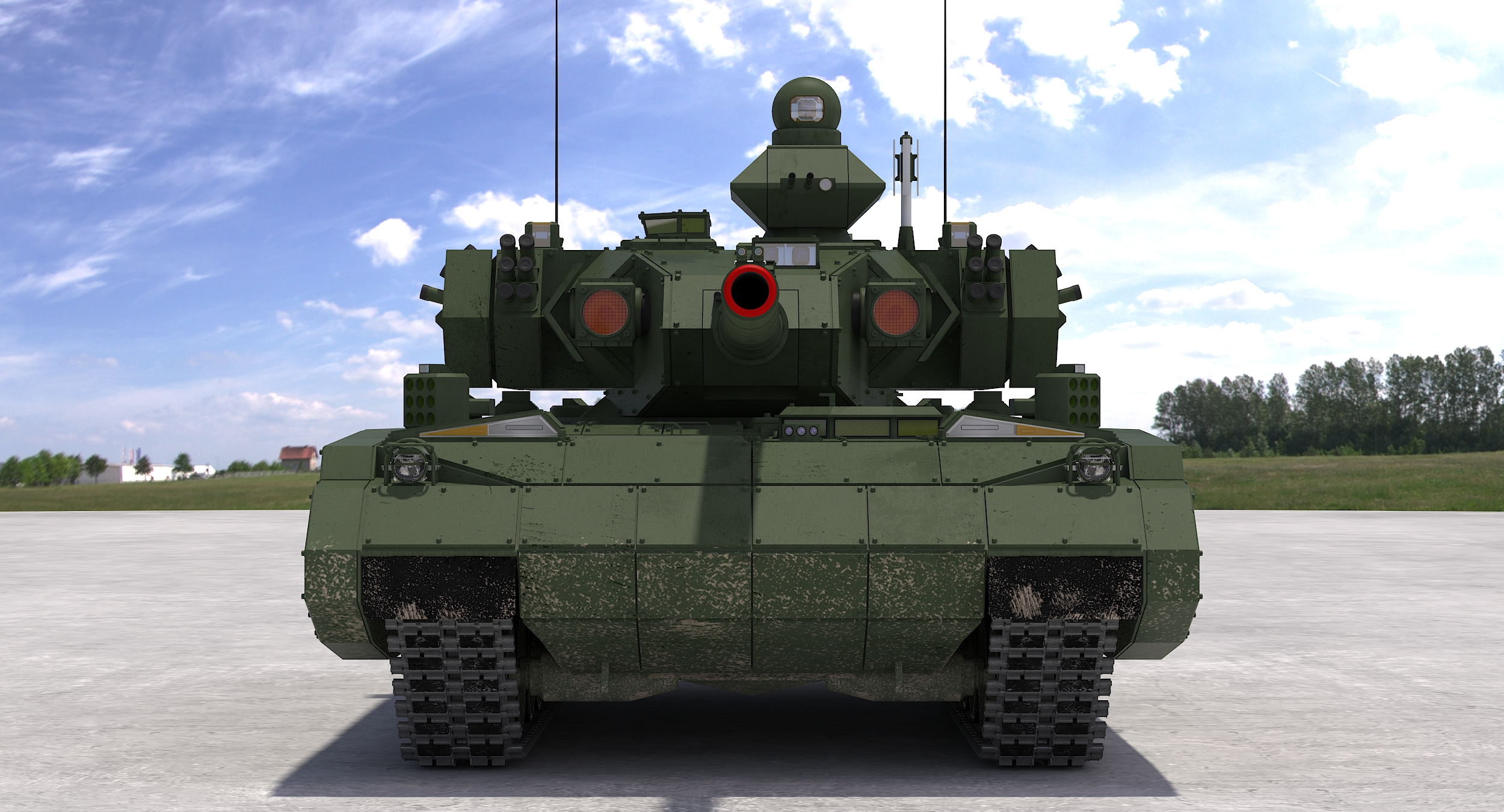 3D t-100 object-189 tank model - TurboSquid 1187881