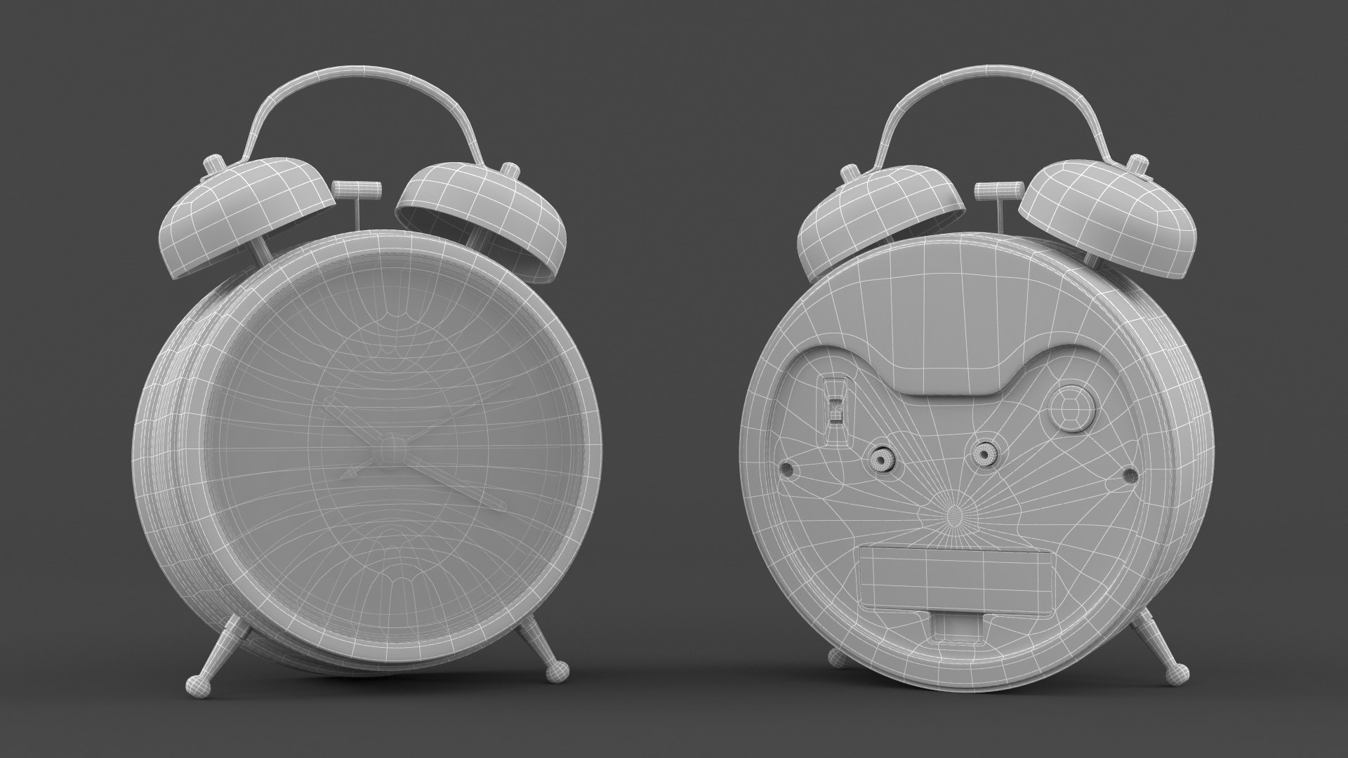 Alarm Clock 3D Model - TurboSquid 2288721