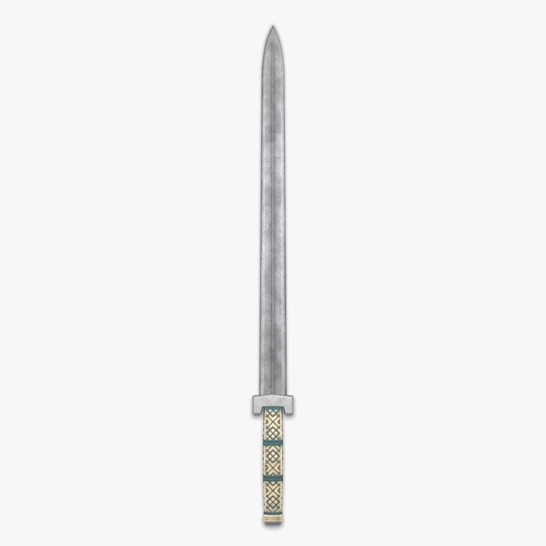 3D stylized medieval sword - TurboSquid 1371202