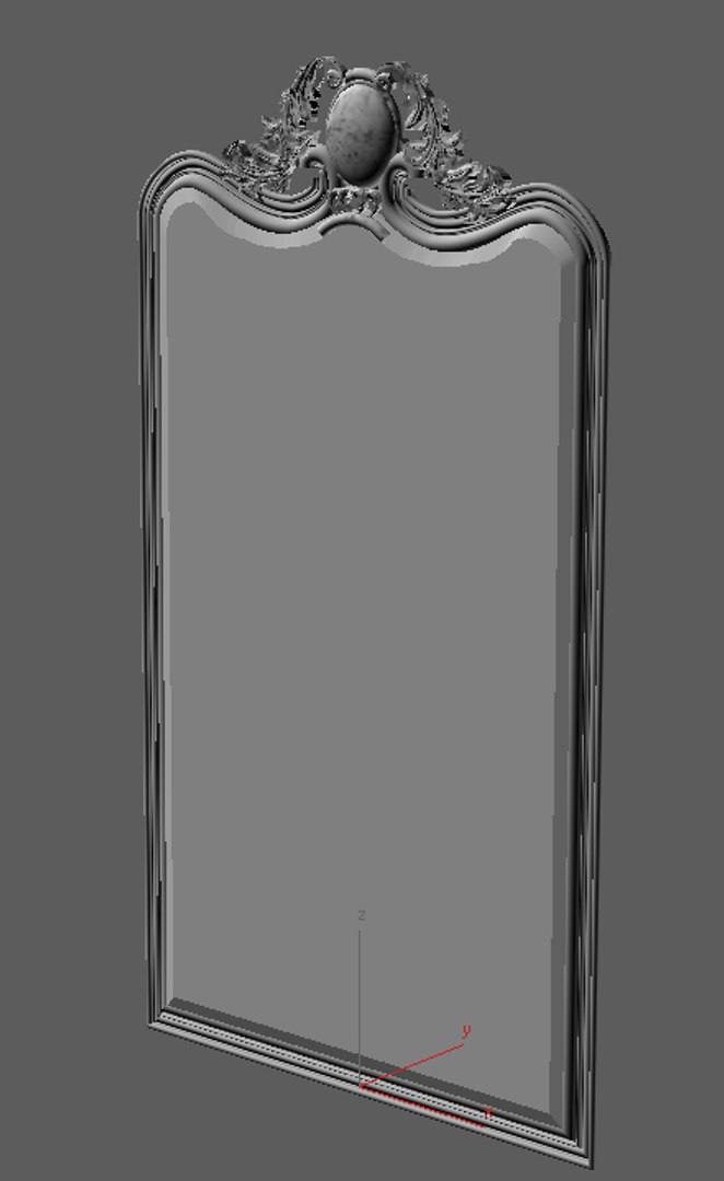 Classic Mirror 3d Max