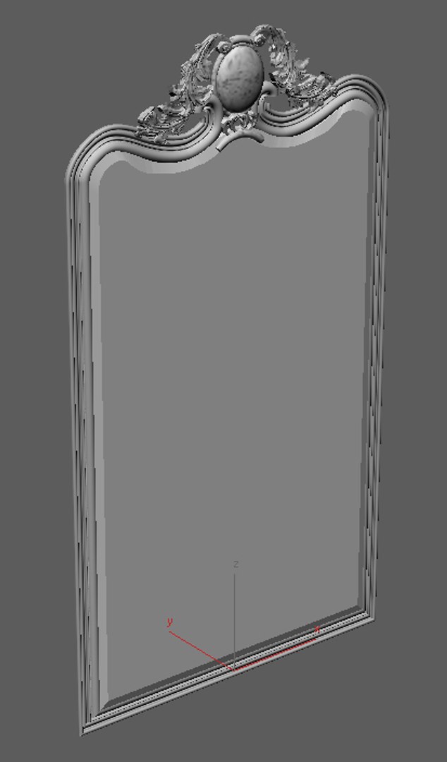 Classic Mirror 3d Max