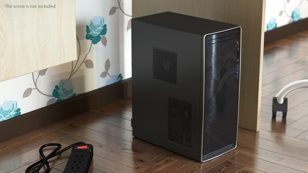 Minitower desktop pc generic 3D - TurboSquid 1485682