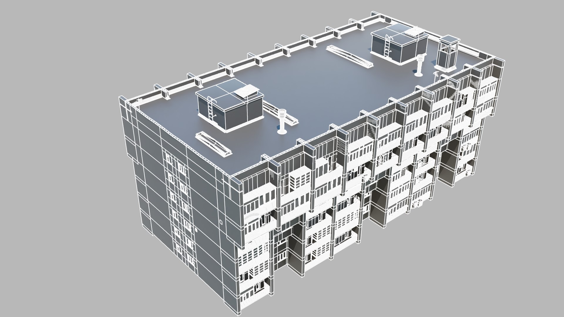 3D Model Ulitsa Truda 41-4 - TurboSquid 2219819