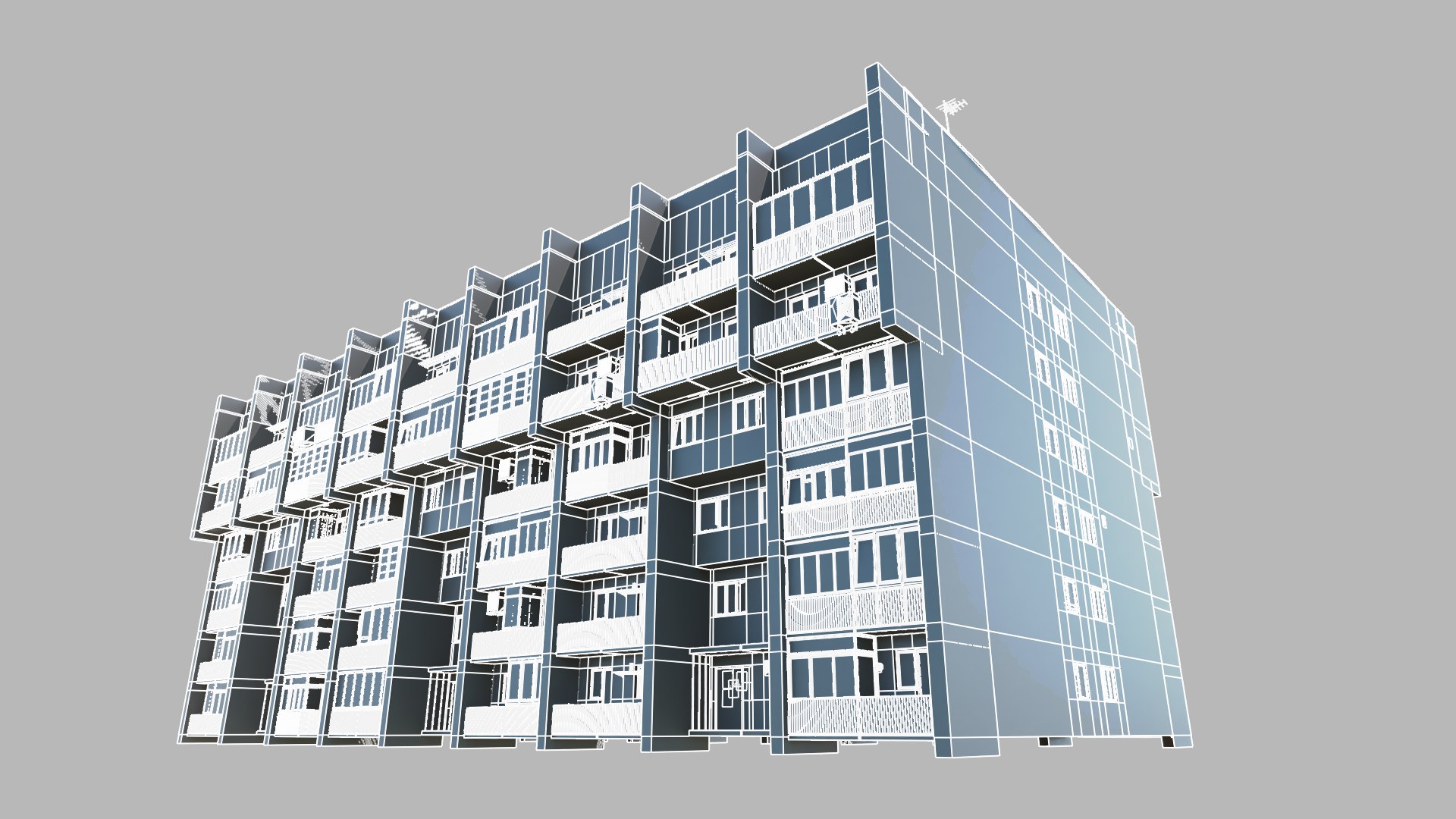 3D Model Ulitsa Truda 41-4 - TurboSquid 2219819