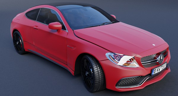 3D model realistic mercedes benz amg - TurboSquid 1373930