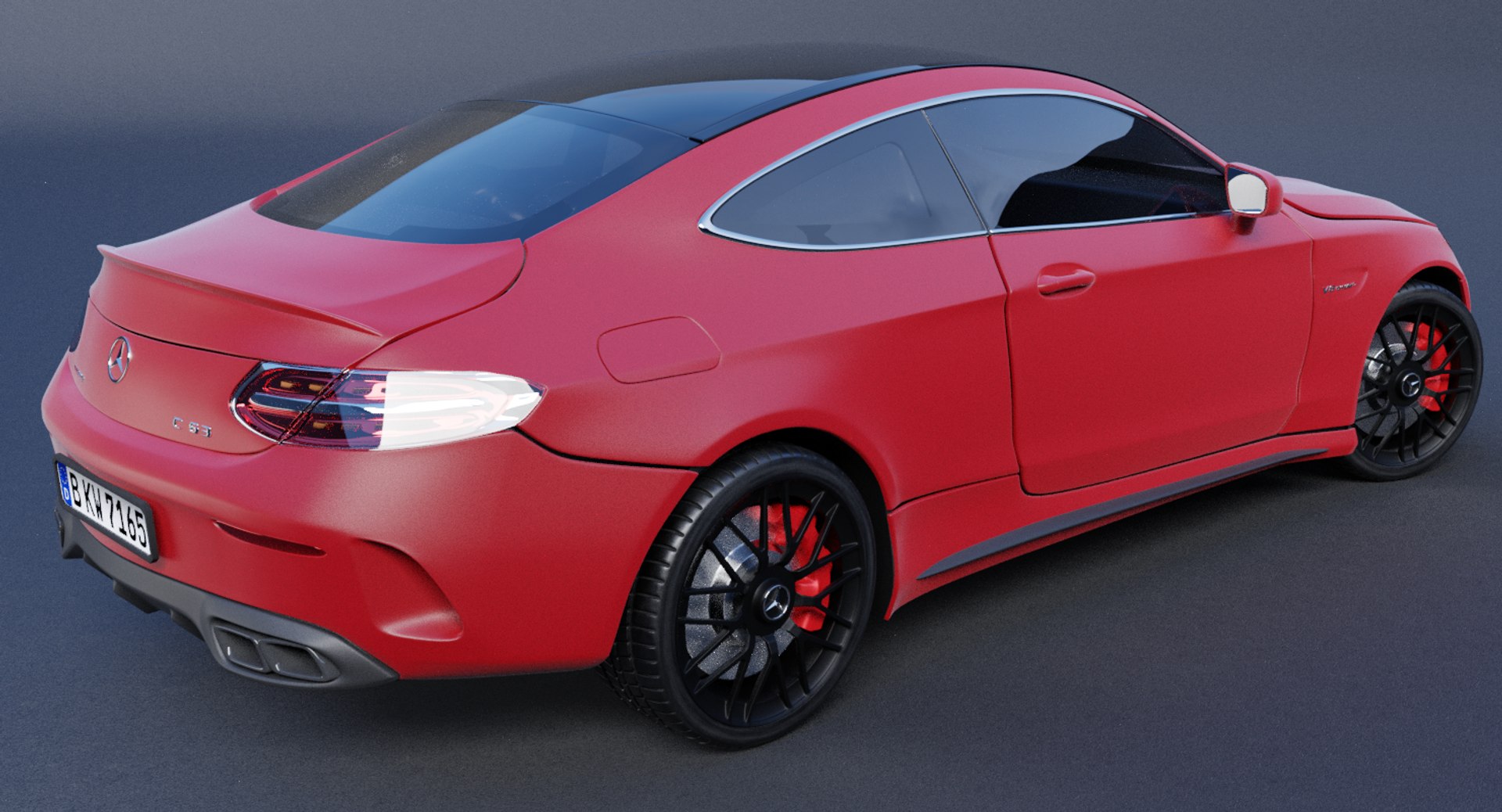 3D model realistic mercedes benz amg - TurboSquid 1373930