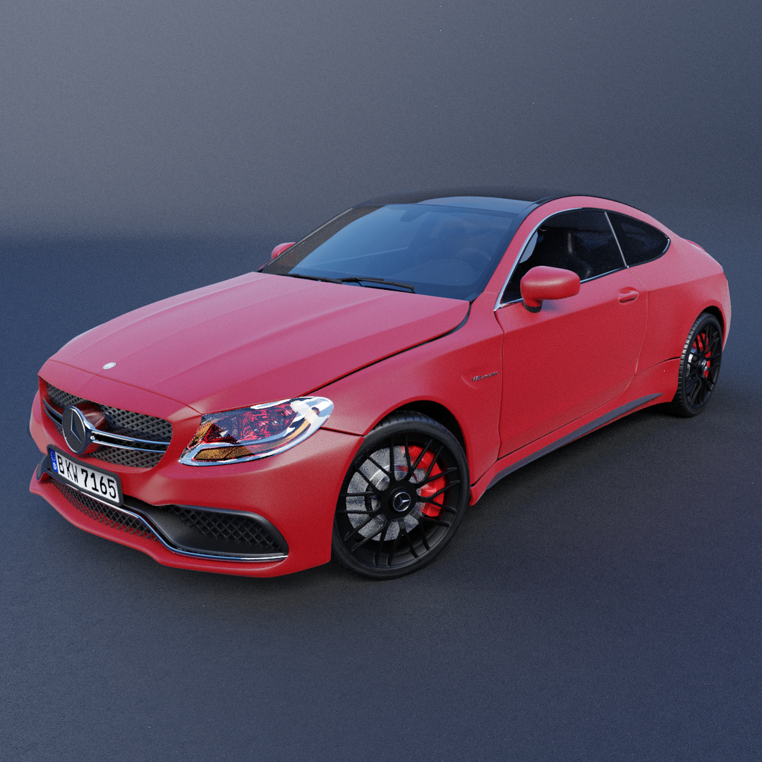 3D model realistic mercedes benz amg - TurboSquid 1373930