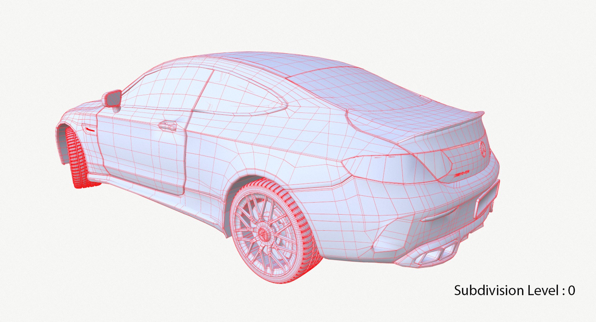 3D model realistic mercedes benz amg - TurboSquid 1373930