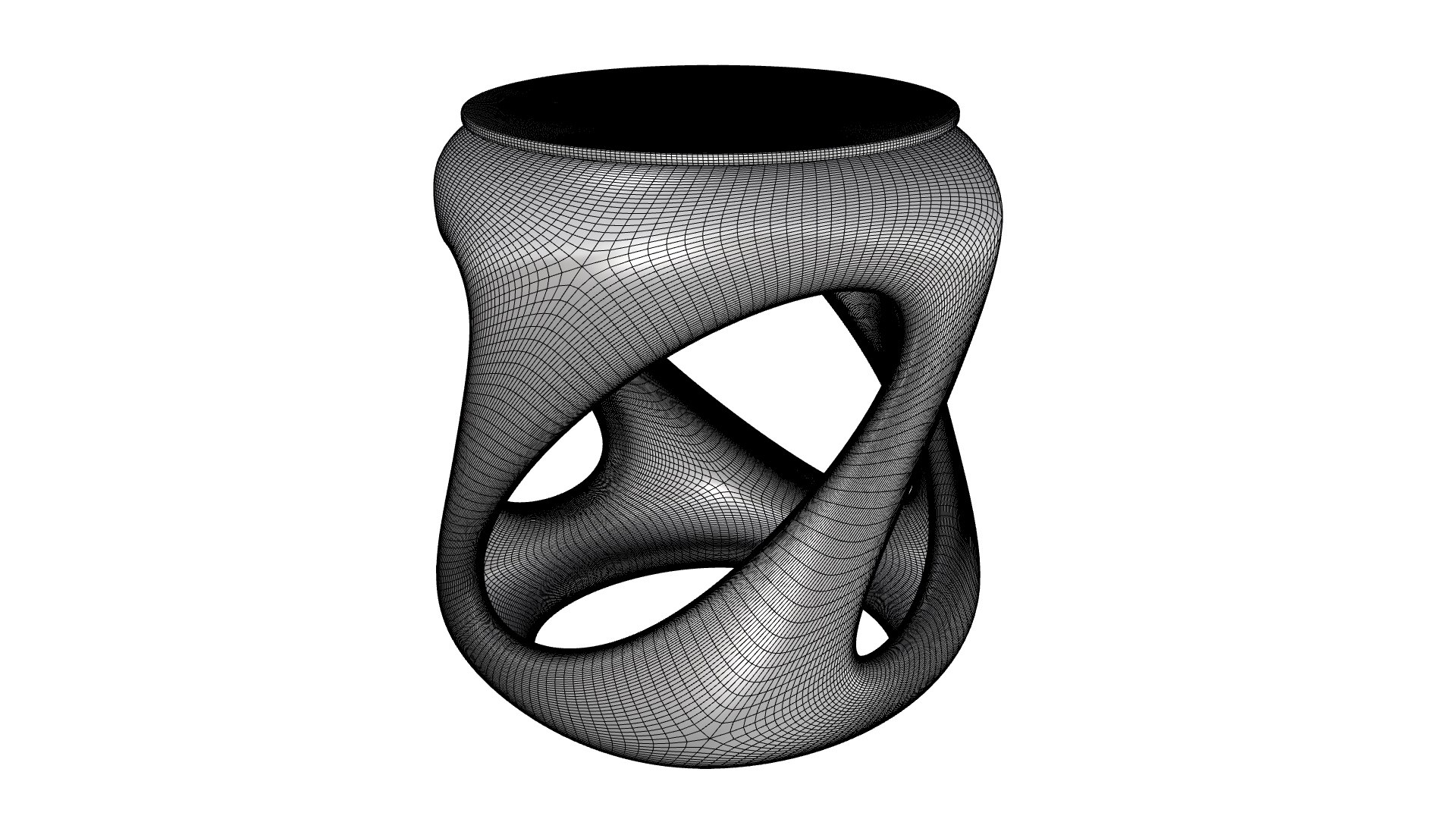 Twisted Tables Collection 3 Types A B C 3D Model - TurboSquid 2350996