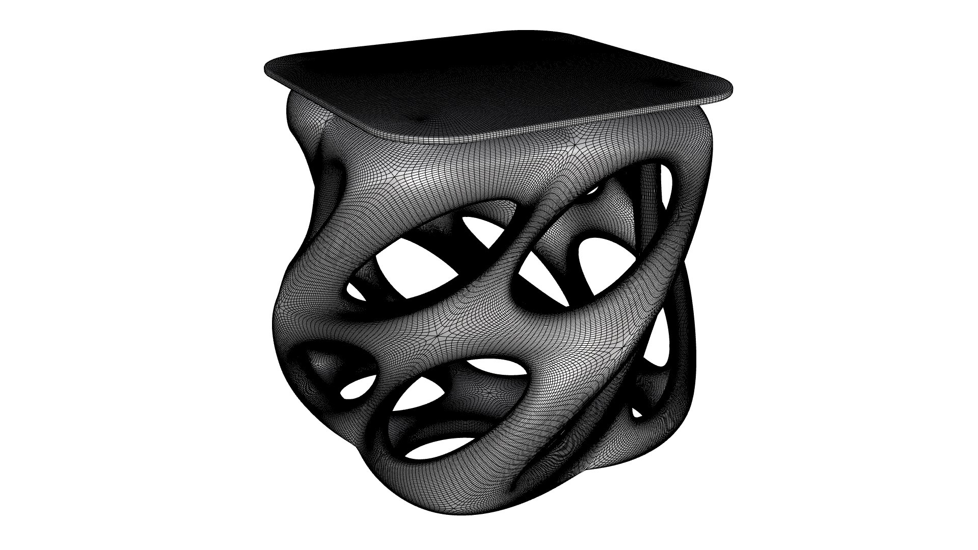 Twisted Tables Collection 3 Types A B C 3D Model - TurboSquid 2350996