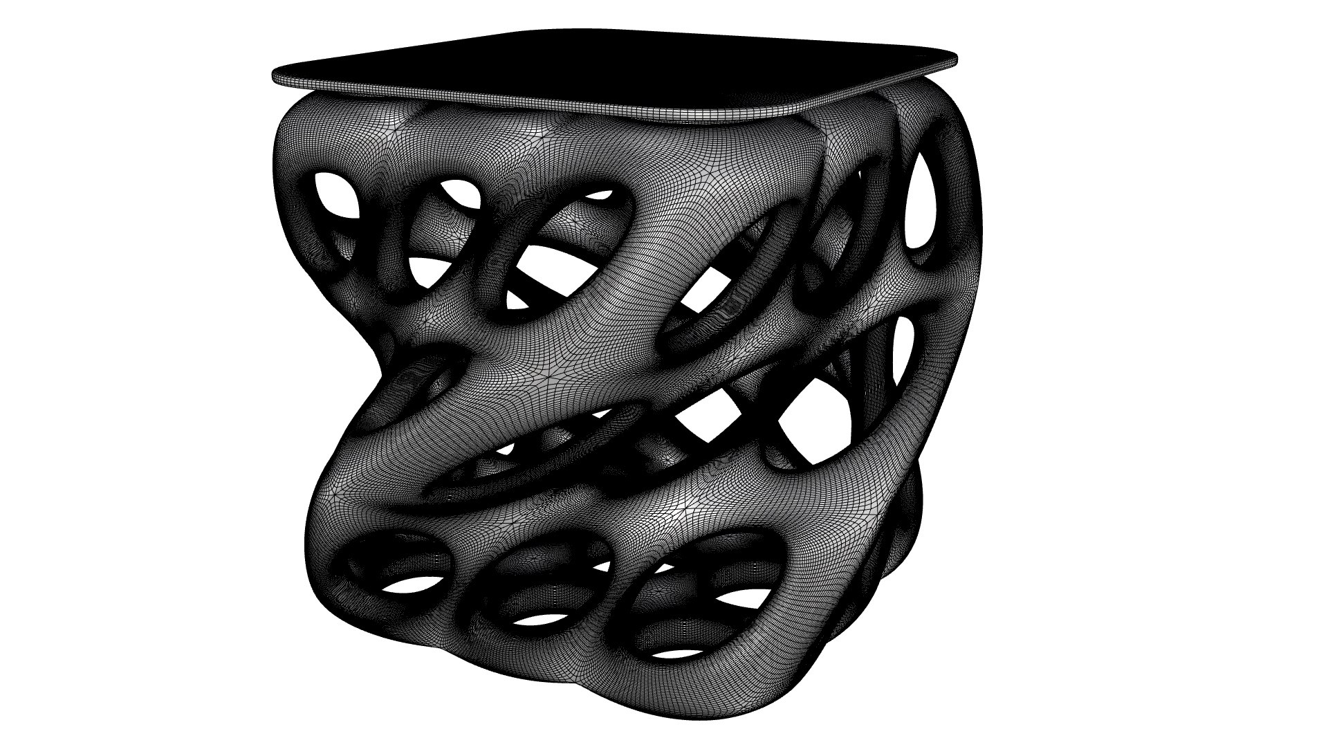 Twisted Tables Collection 3 Types A B C 3D Model - TurboSquid 2350996