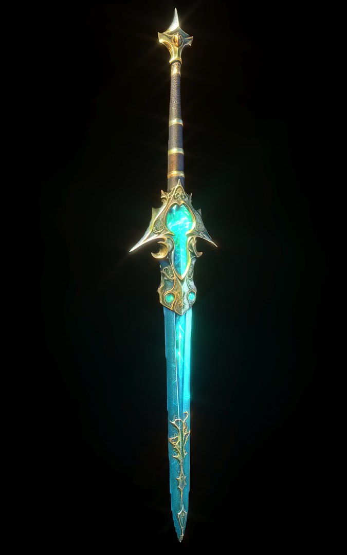 Magical Swords 3D Model - TurboSquid 2165199