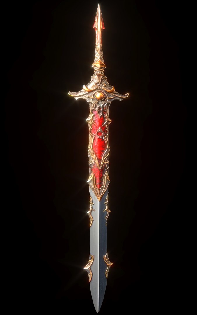 Magical Swords 3D Model - TurboSquid 2165199