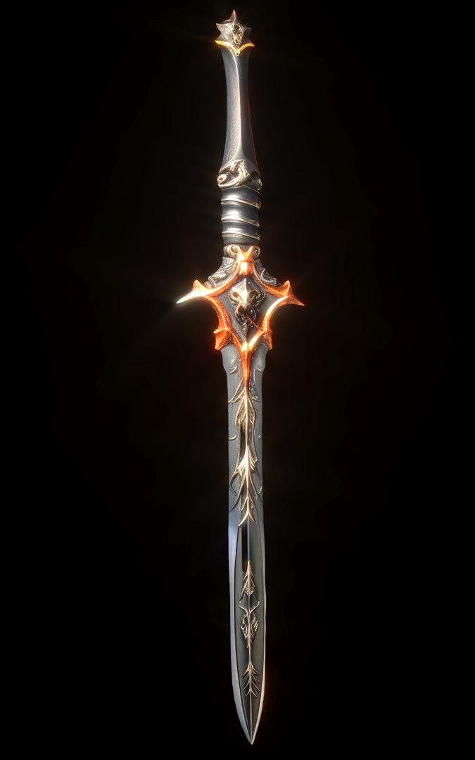 Magical Swords 3D Model - TurboSquid 2165199