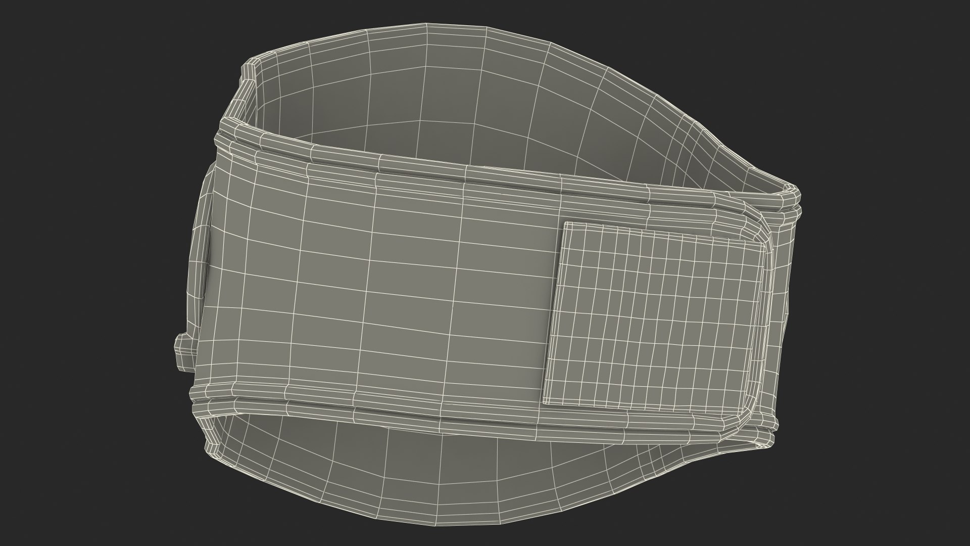IBF Championship Belt Folded Whith Fur 3D Model - TurboSquid 2121164