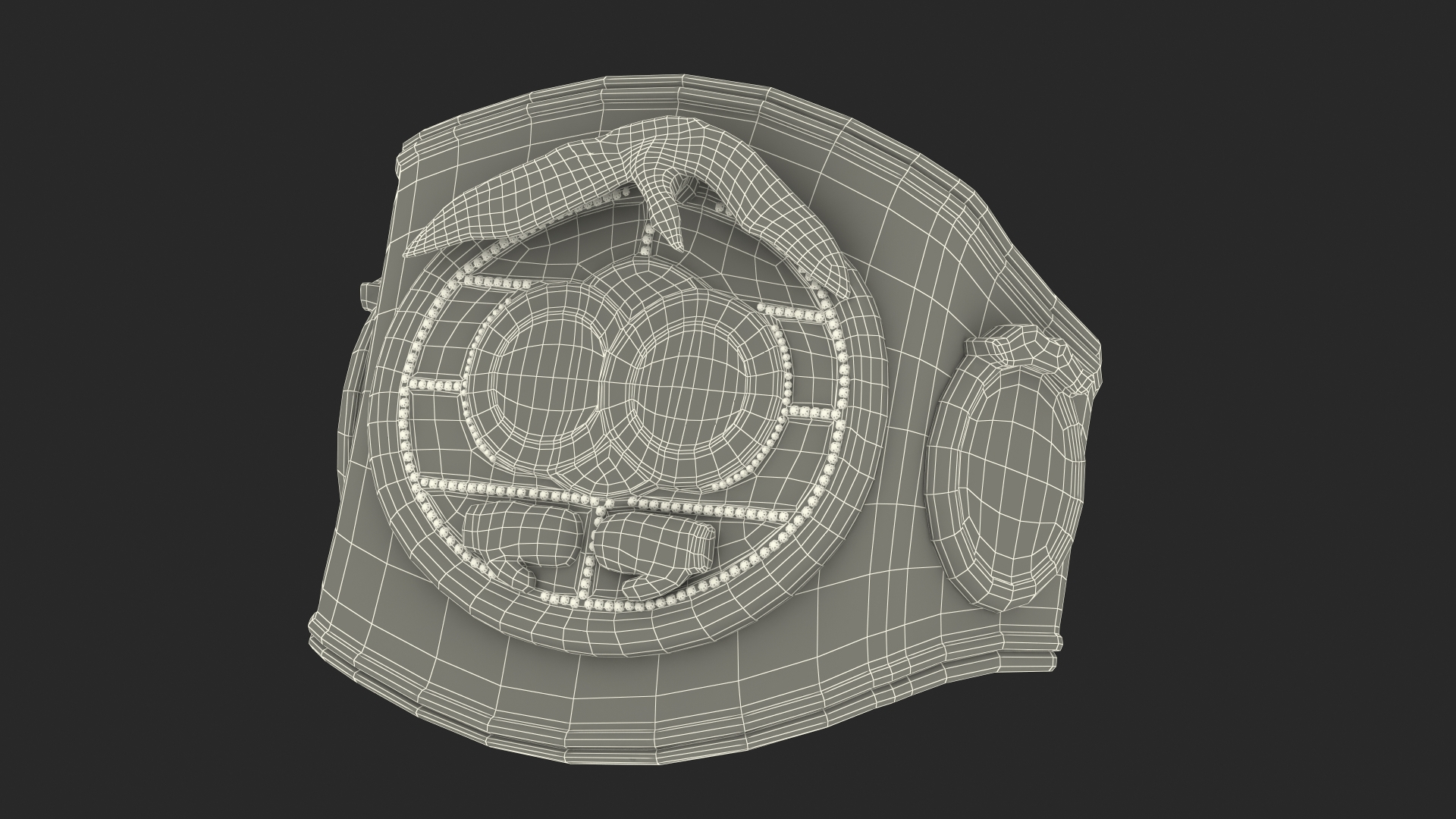 IBF Championship Belt Folded Whith Fur 3D Model - TurboSquid 2121164