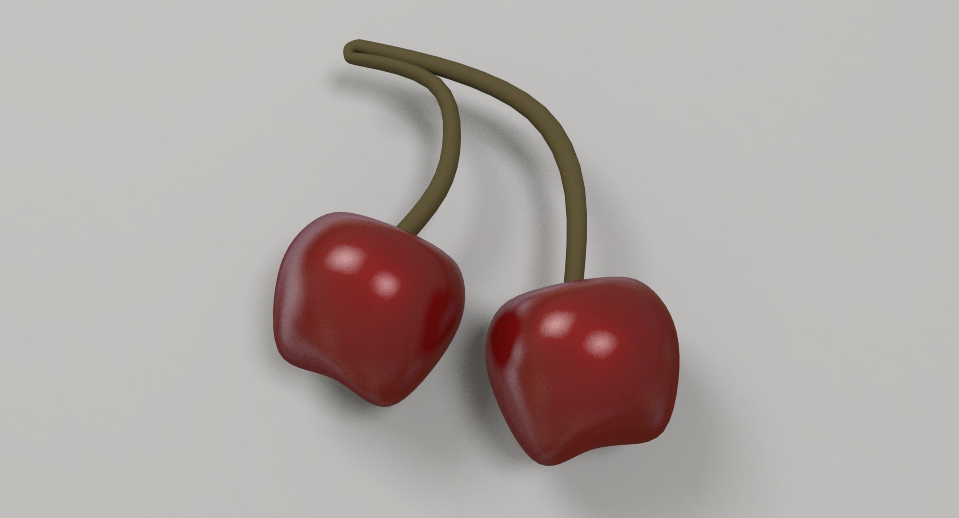 3D Cherry Realistic - TurboSquid 1153167