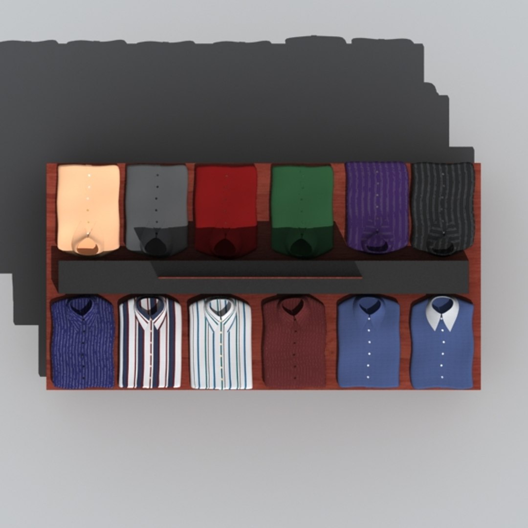 shirt table 1 3d model