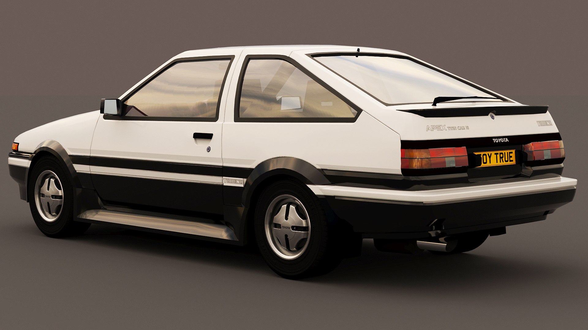3D Model Toyota Trueno AE85 1983 - TurboSquid 2432397