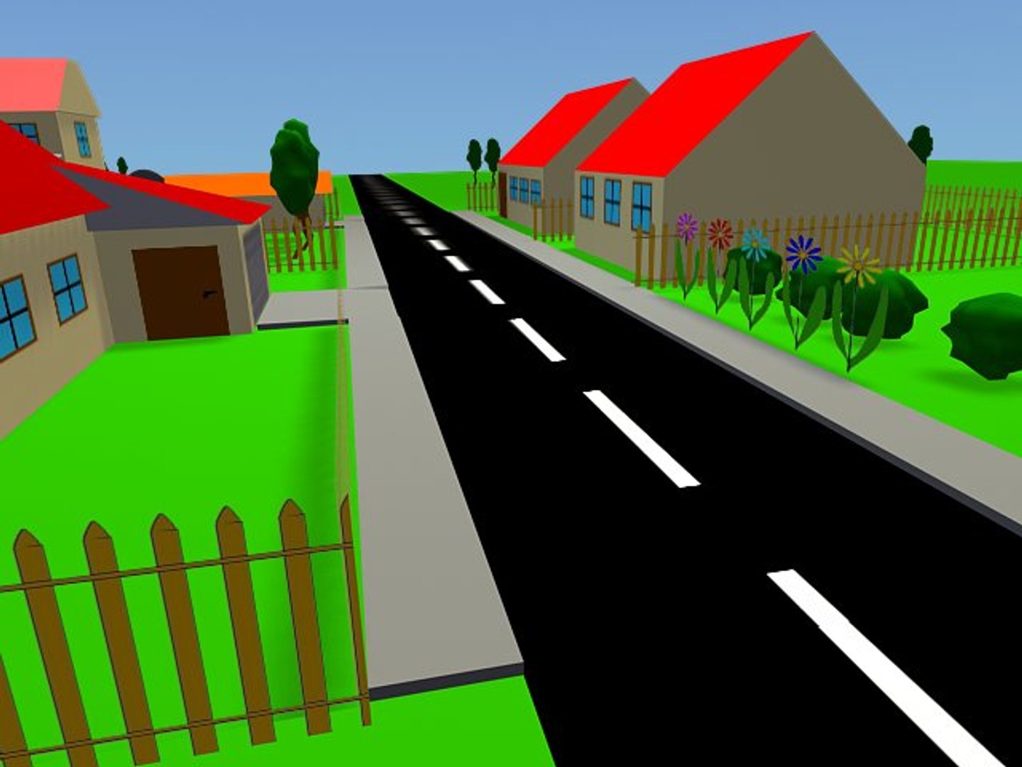 3d model cartoon enviroment