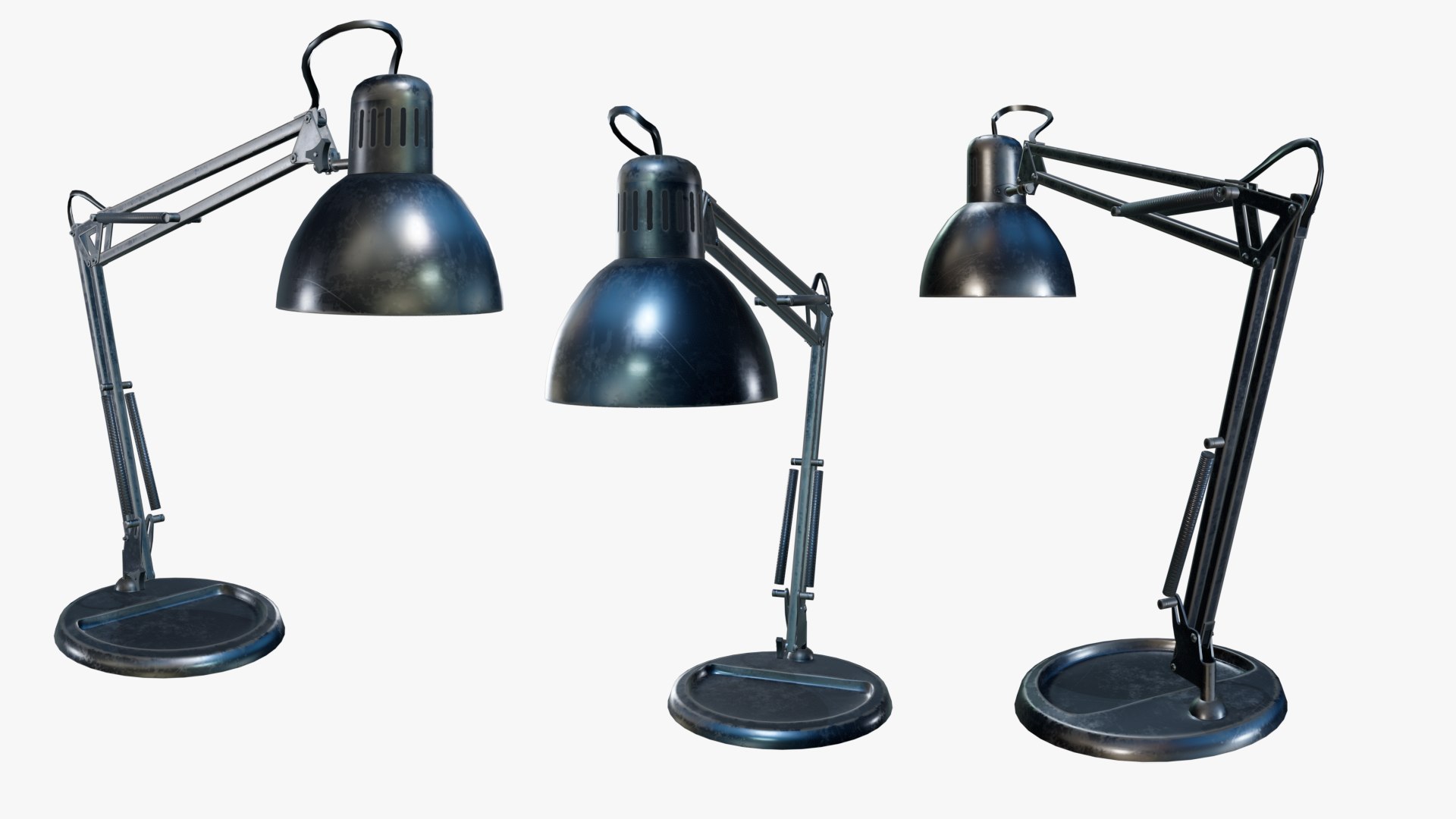 Lamp Low-poly Textured 3d Model For Games 3D Model - TurboSquid 2337608