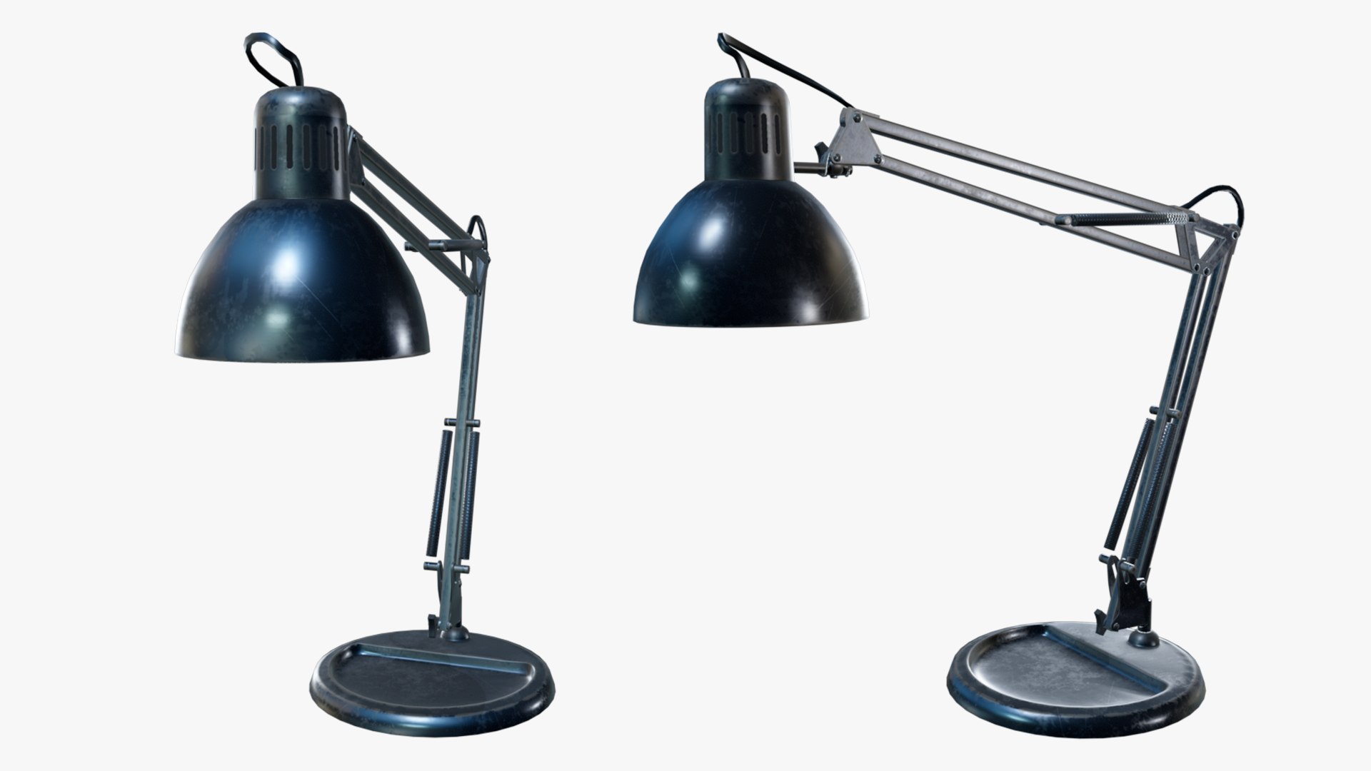 Lamp Low-poly Textured 3d Model For Games 3D Model - TurboSquid 2337608
