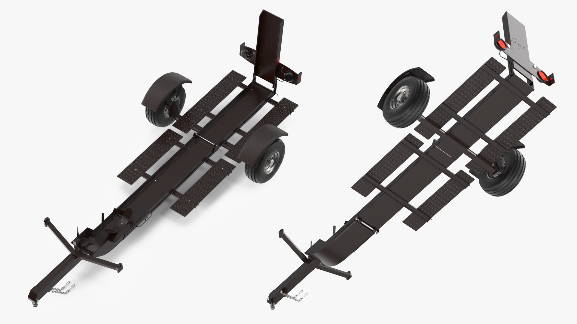 Stinger Folding Motorcycle Trailer 3D - TurboSquid 1745468