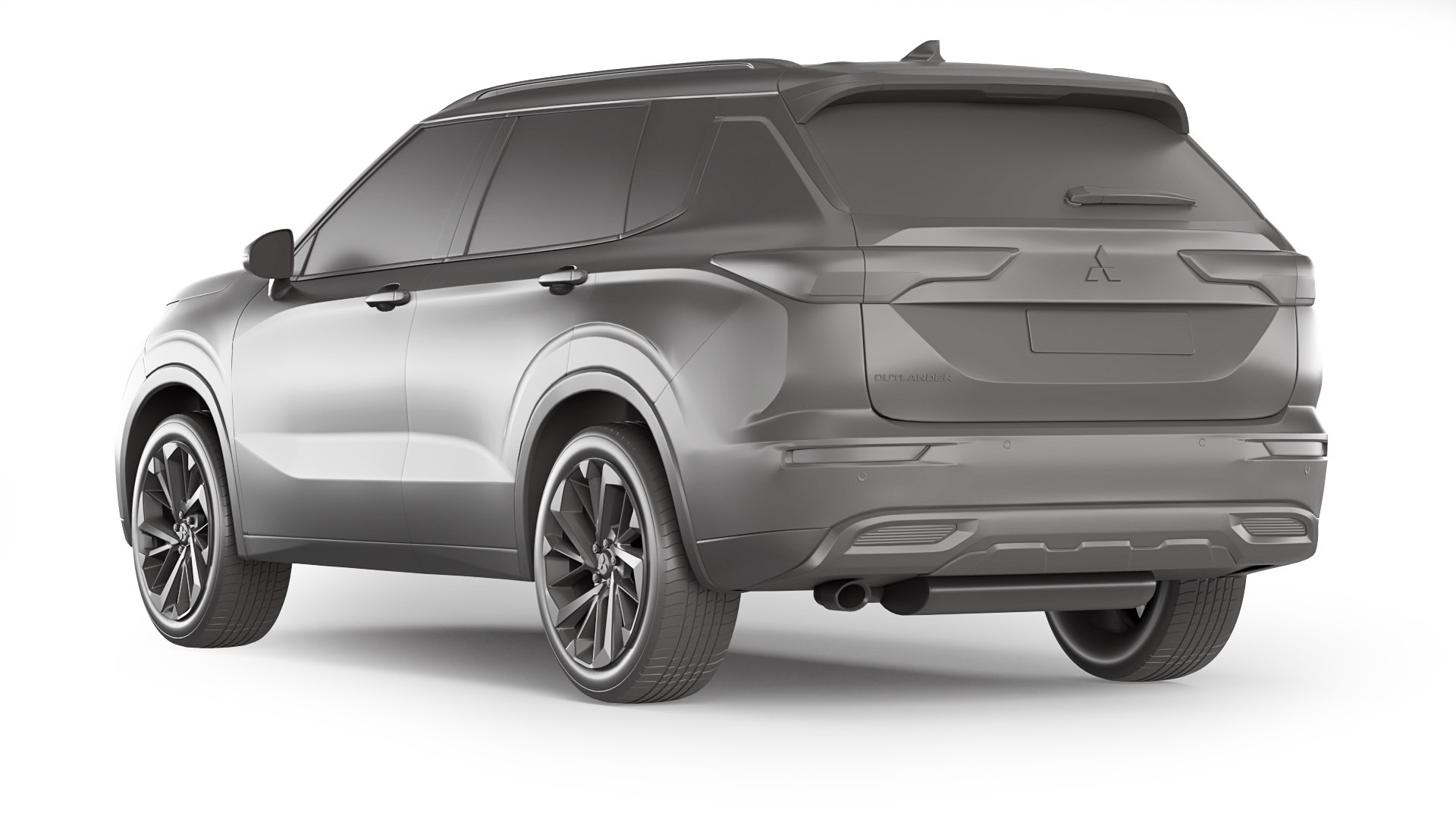 Mitsubishi Outlander 2022 3D Model - TurboSquid 2374525