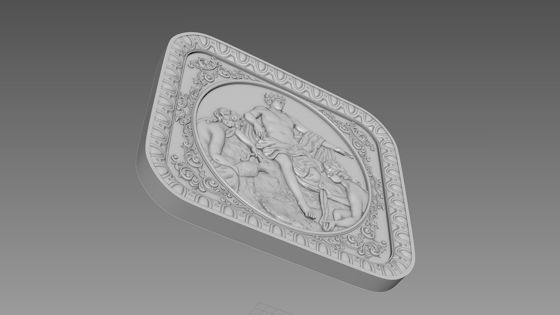 3D Bas-Relief 3D Model - TurboSquid 2100143