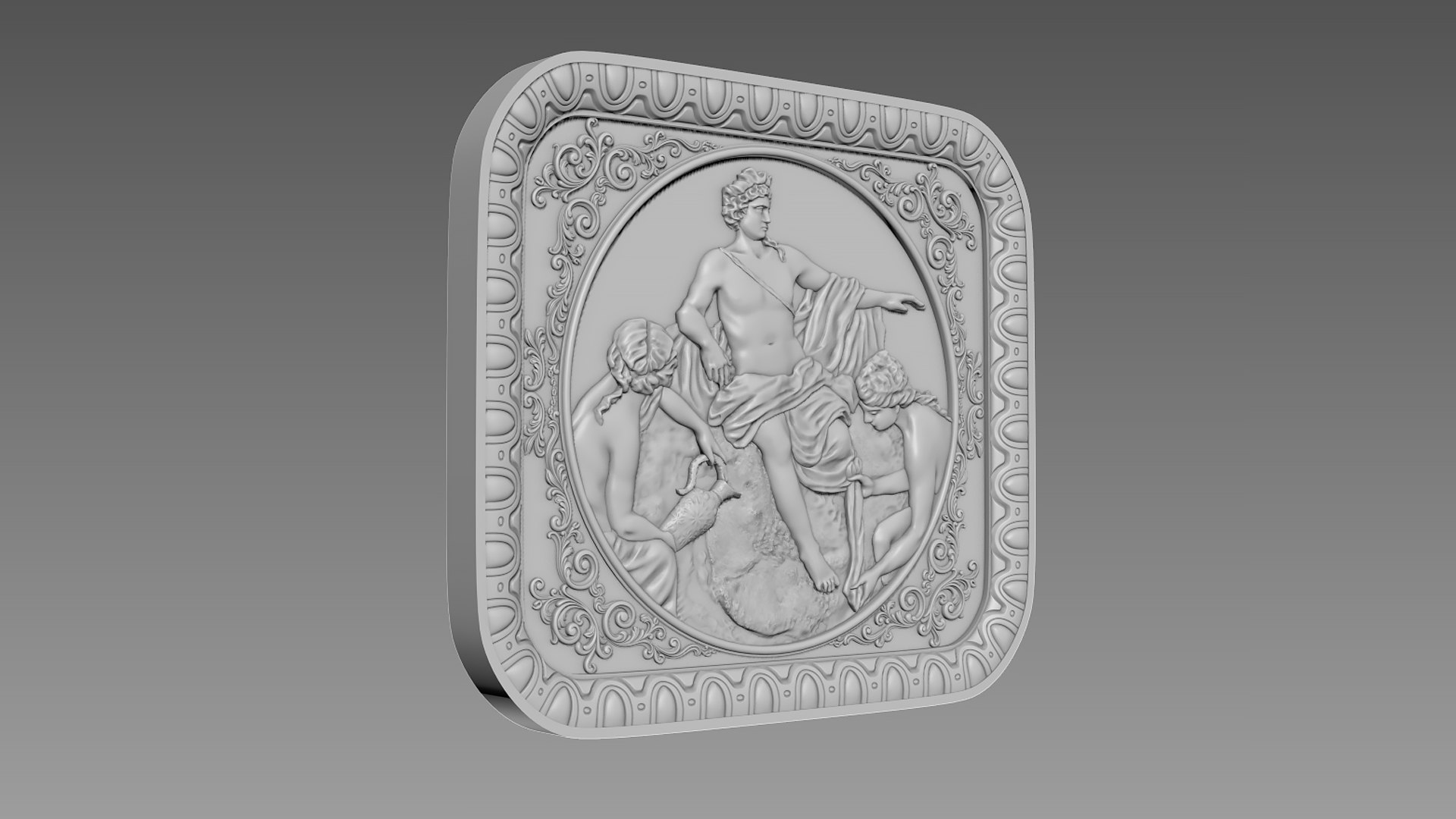 3D Bas-Relief 3D Model - TurboSquid 2100143