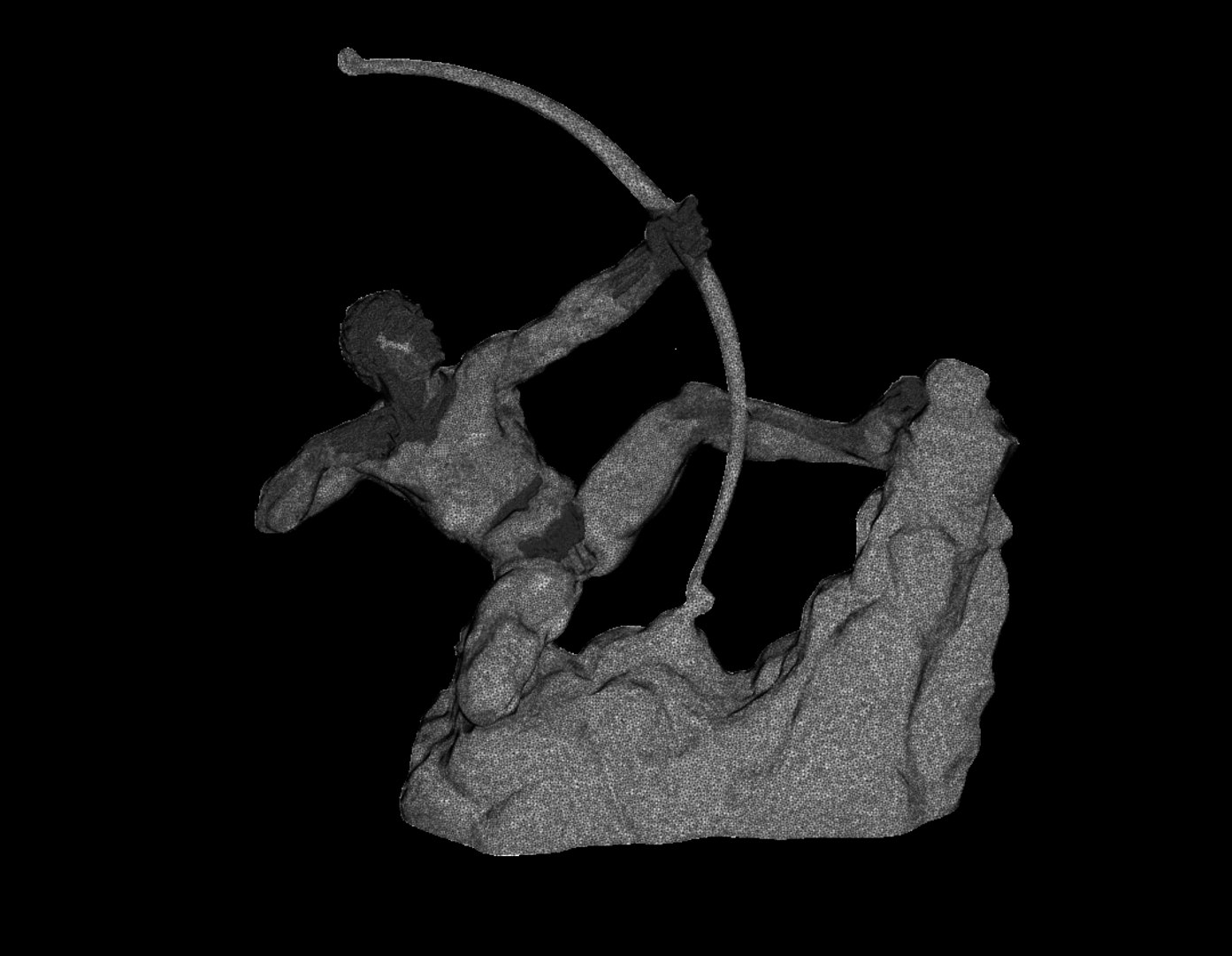 Hercules Arrow Sculpture 3D Model - TurboSquid 1563861