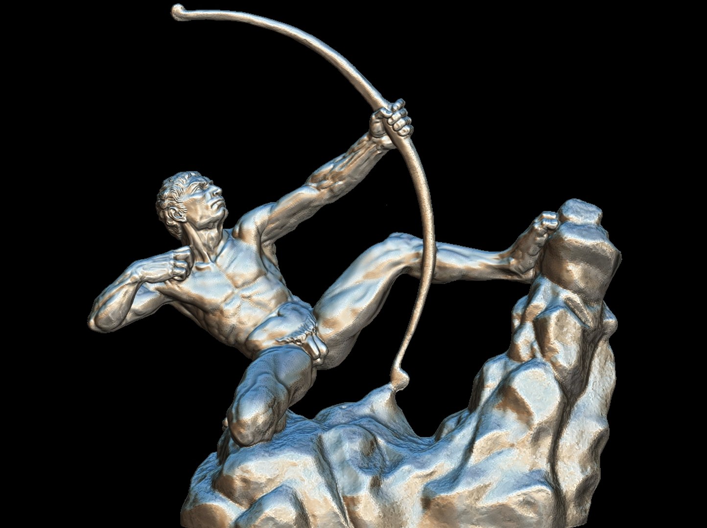 Hercules Arrow Sculpture 3D Model - TurboSquid 1563861