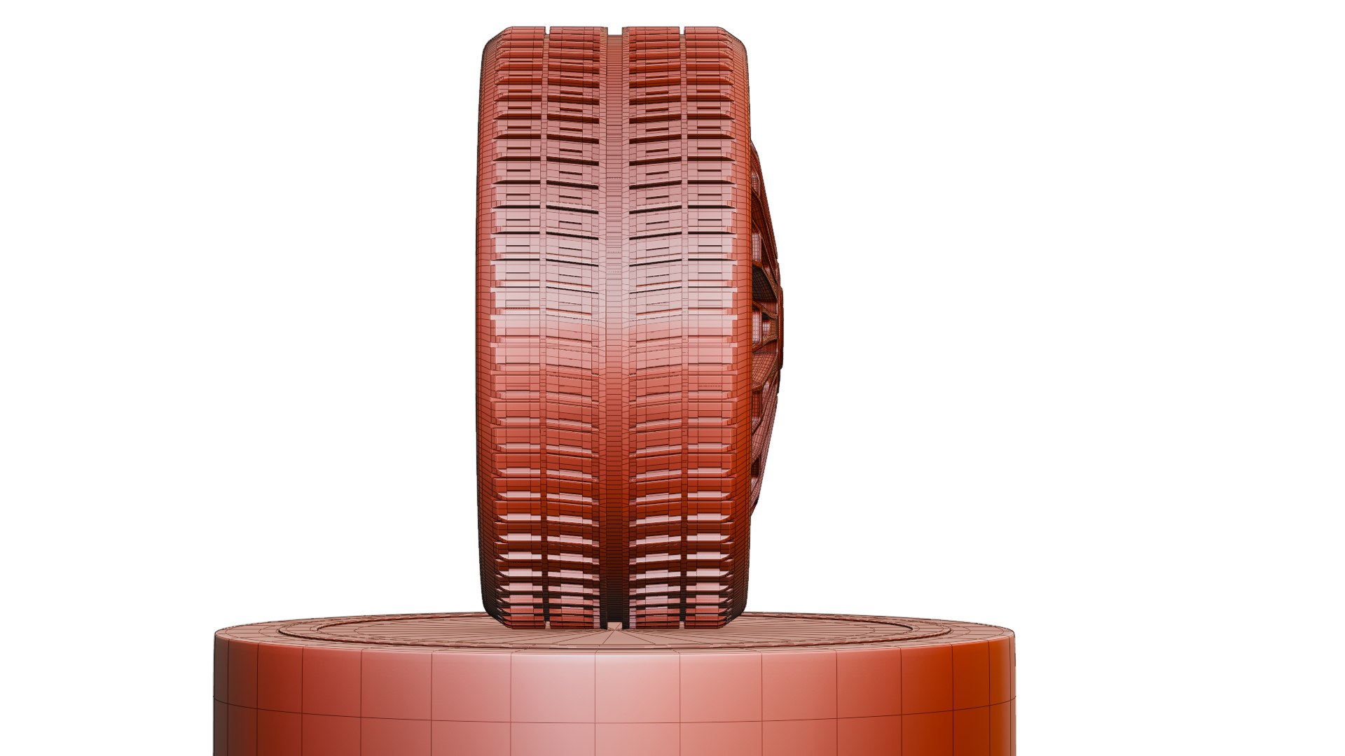 High Detail Wheel 3D Model 4K PBR Textures Game Ready Asset Low-poly 3D ...