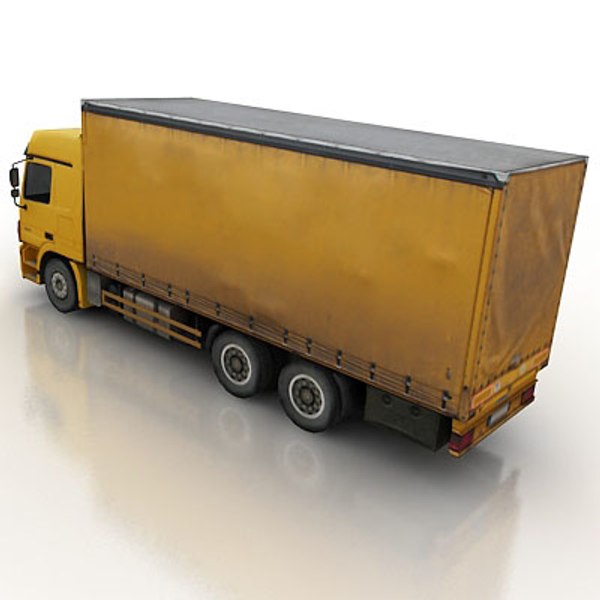 vehicle truck 3d model