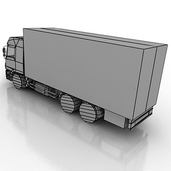 vehicle truck 3d model