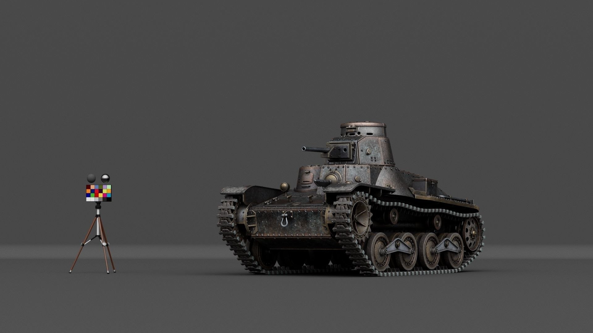 3D Tank 95 Ha-Go - TurboSquid 2299198