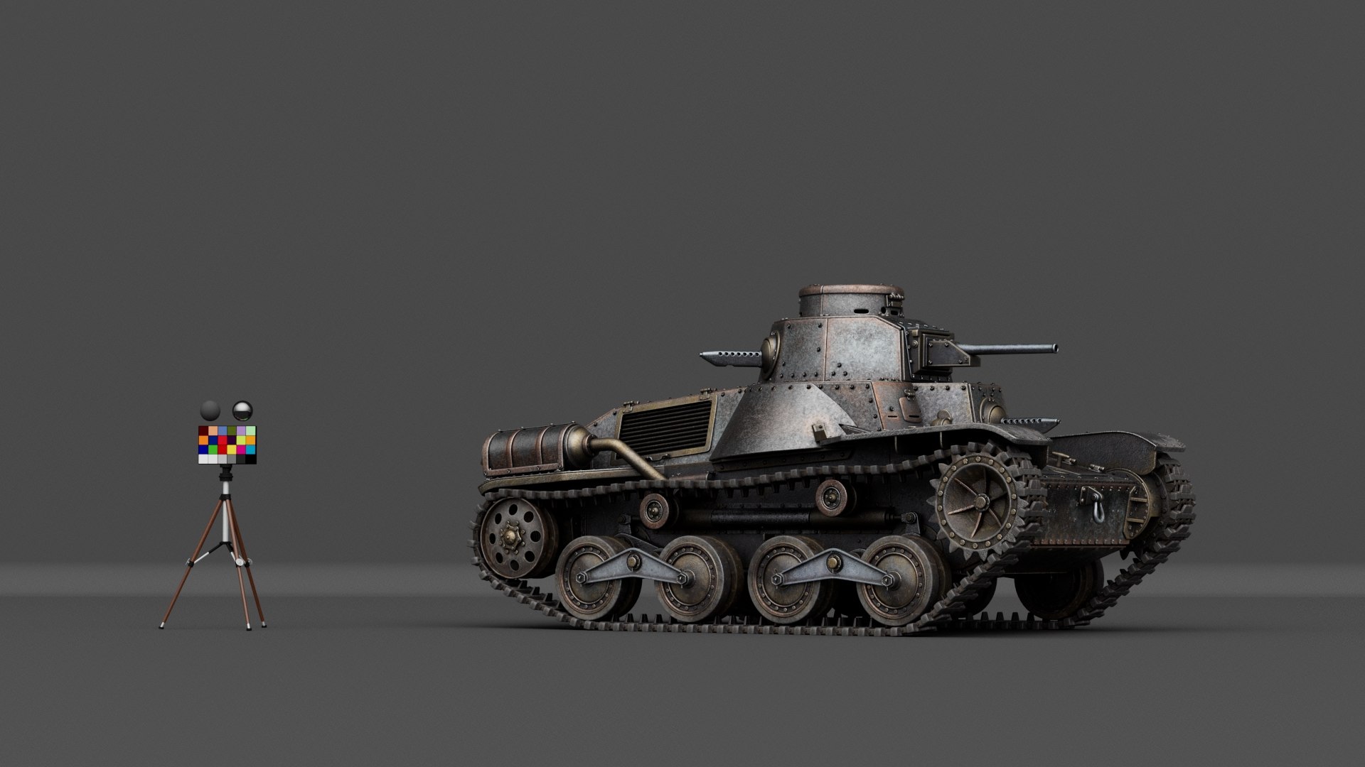 3D Tank 95 Ha-Go - TurboSquid 2299198