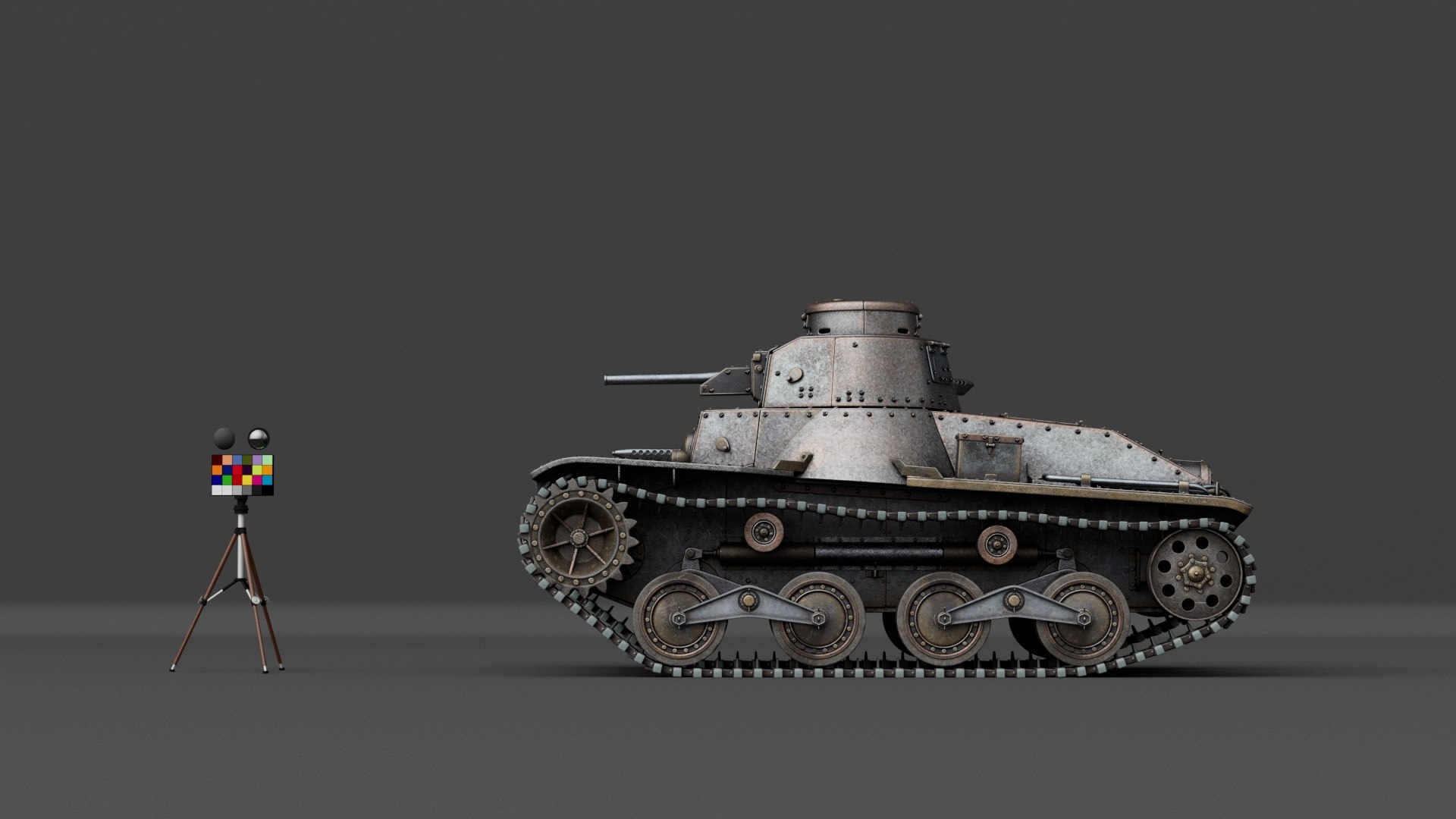 3D Tank 95 Ha-Go - TurboSquid 2299198