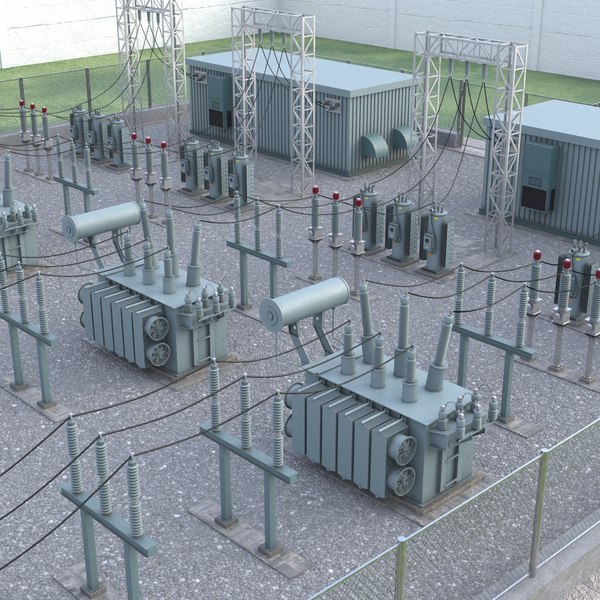 Electrical Transformer 3D Models for Download | TurboSquid