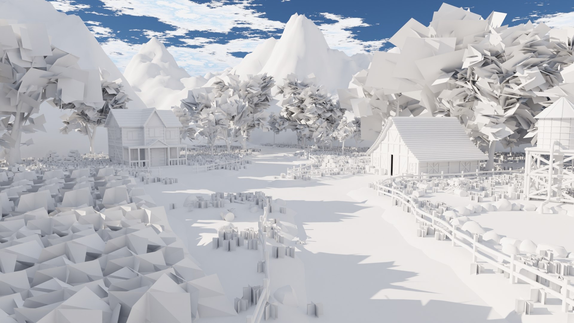 3D Model Farm Field - TurboSquid 2155568